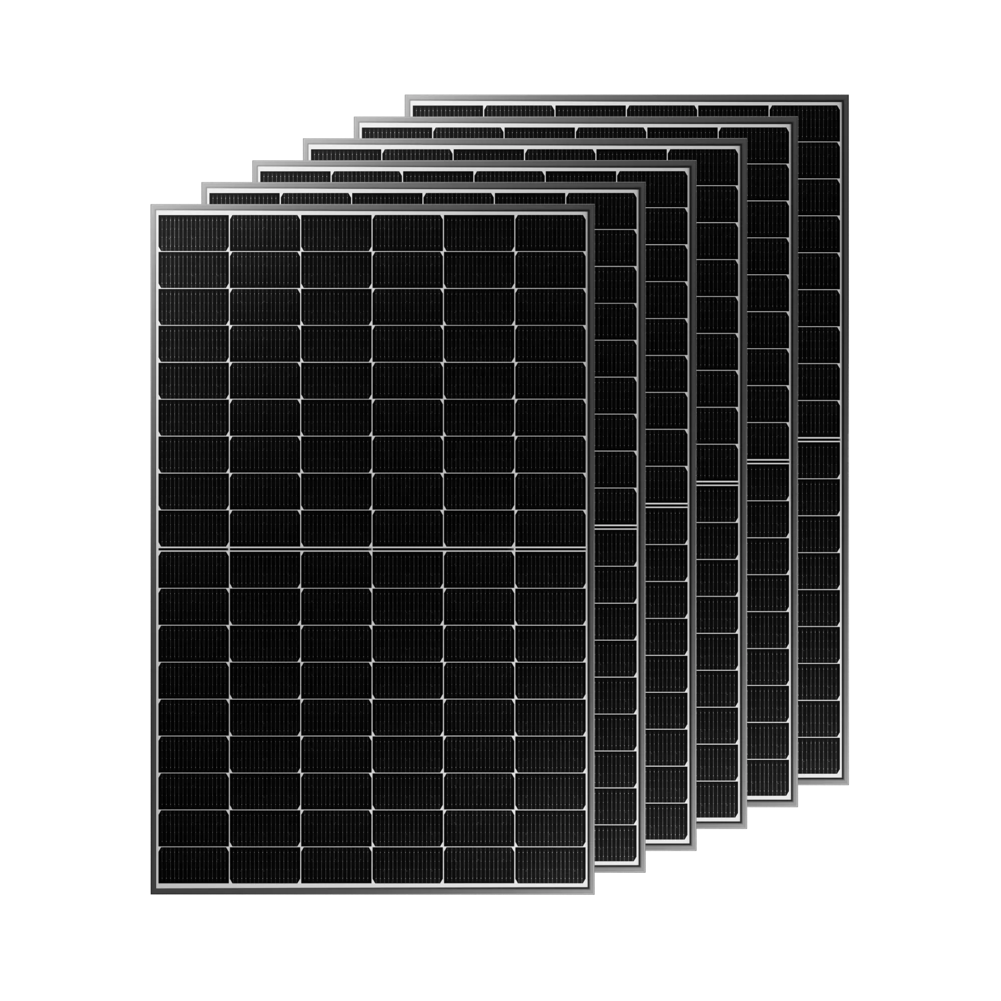 400W N-type Bifacial Solar Panels 6Pcs for House – JJNSOLAR